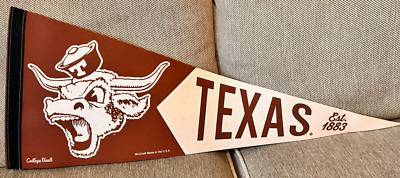 The University Of Texas UT Pennant / Flag / Banner | eBay