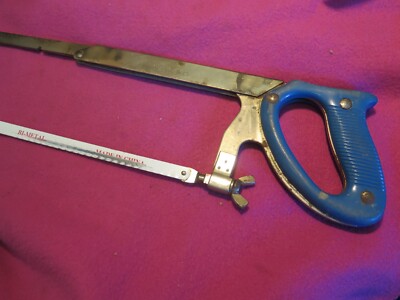 vintage USA Great Neck no 125 Disston Hacksaw saw for machinist ...