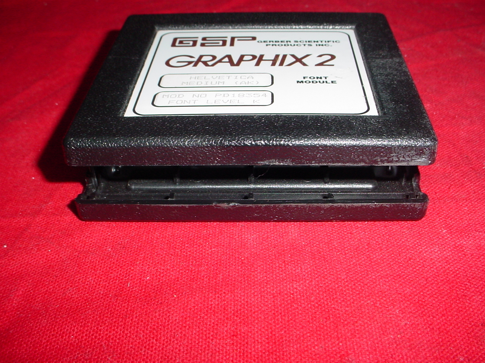 GSP Gerber Graphix 2 Font Module PD18354 Font Level K Helvetica Medium ...