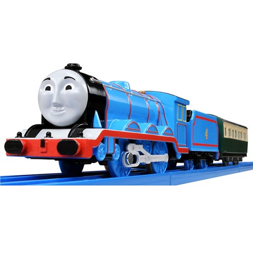 Motorized Thomas 80th Anniversary Gold Oigawa Tomy Plarail Trackmaster ...