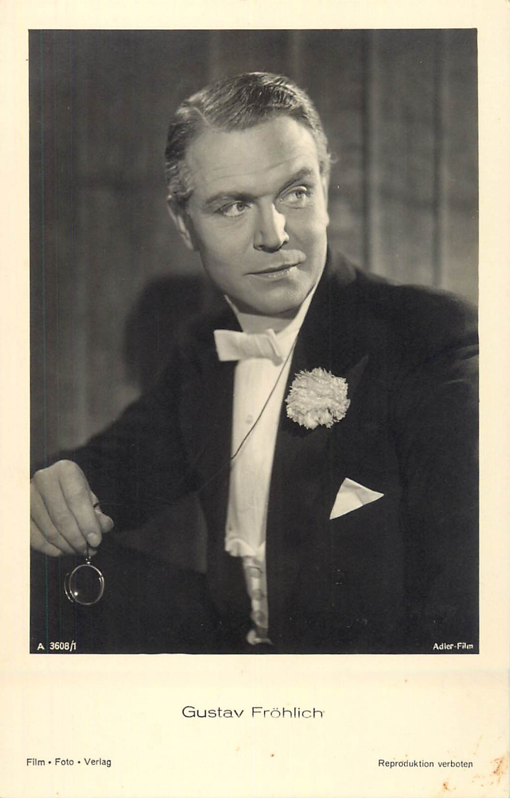 Stars of stage and screens postcard actor Gustav Frohlich | eBay
