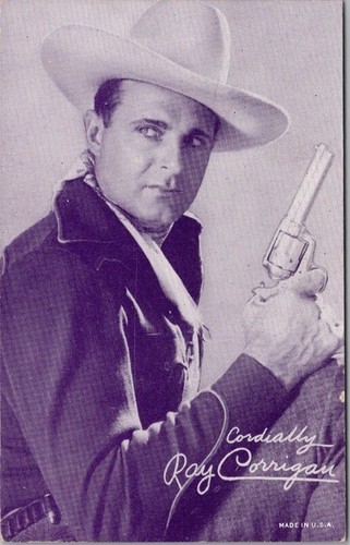 Vintage 1930s RAY "Crash" CORRIGAN Mutoscope Arcade Card / Cowboy ...
