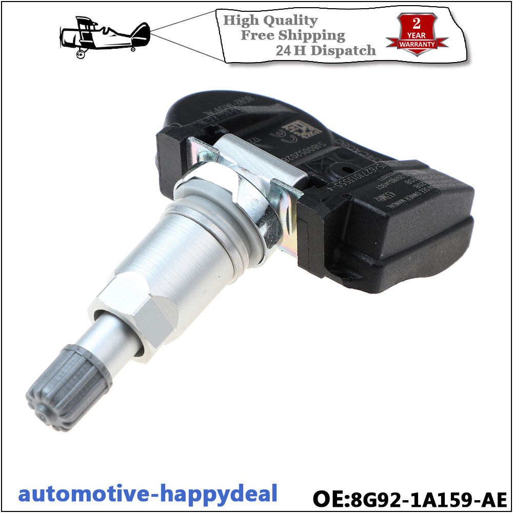 4X TPMS Tyre Pressure Sensor 433MHz 8G92-1A159-AE For Ford Mondeo ...