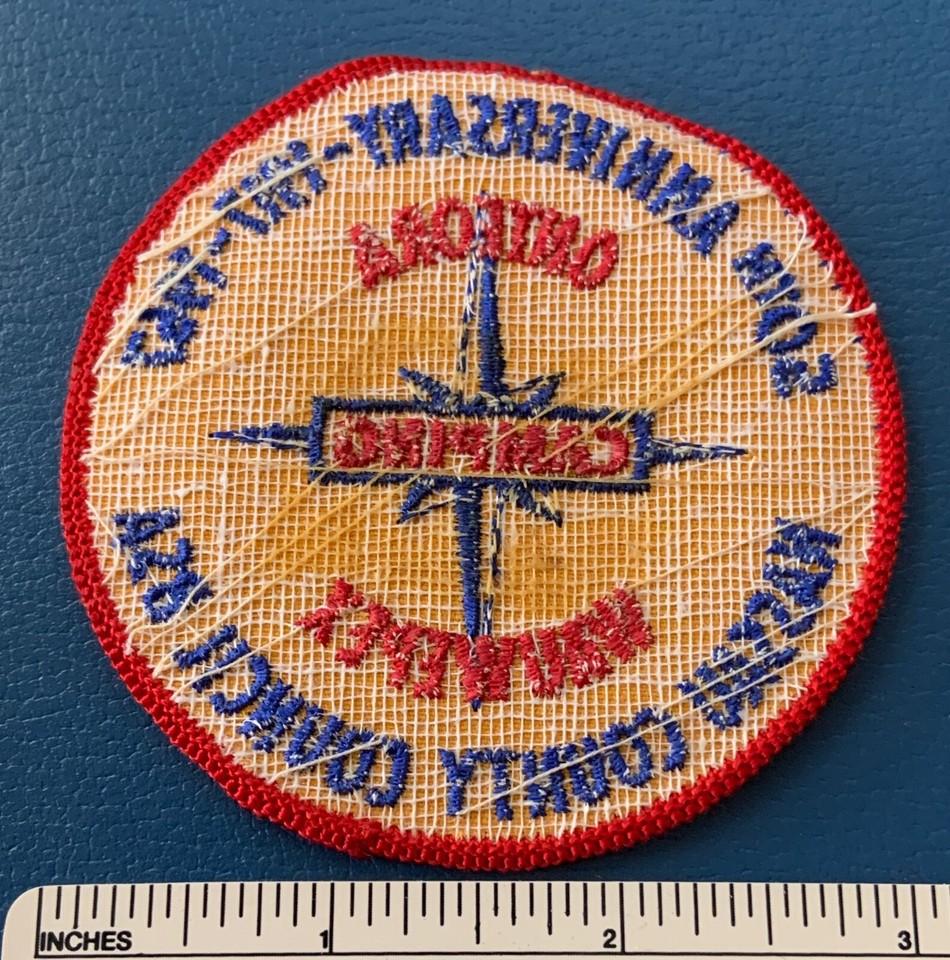 VTG 1967 NASSAU COUNTY COUNCIL Onteora Wauwepex 50th Anniversary PATCH ...
