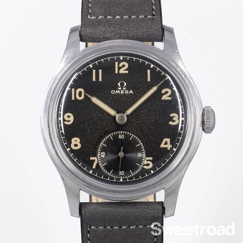 Omega Sveran Ref.2400-2 Cal.30T2PC 1944-46s SS 35.5mm Leather Manual ...