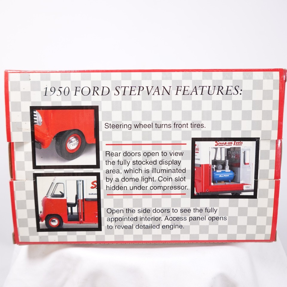 Snap On New 1950 Ford Step Van 1:24 Scale for 50's Garage Diorama | eBay