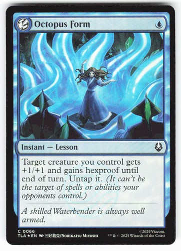 Octopus Form 66 Avatar: The Last Airbender NM C Foil | eBay