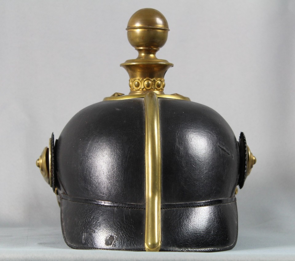 Pickelhaube 1wk helm casque a pointe spiked helmet ww1 | eBay