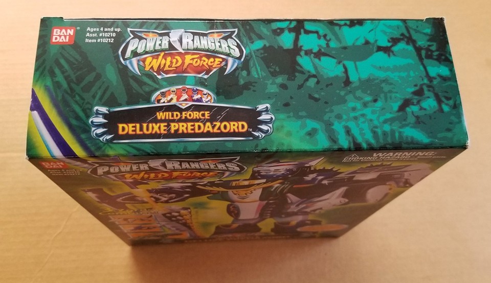 POWER RANGERS WILD FORCE DELUXE PREDAZORD 2002 MINT IN OPEN BOX | eBay