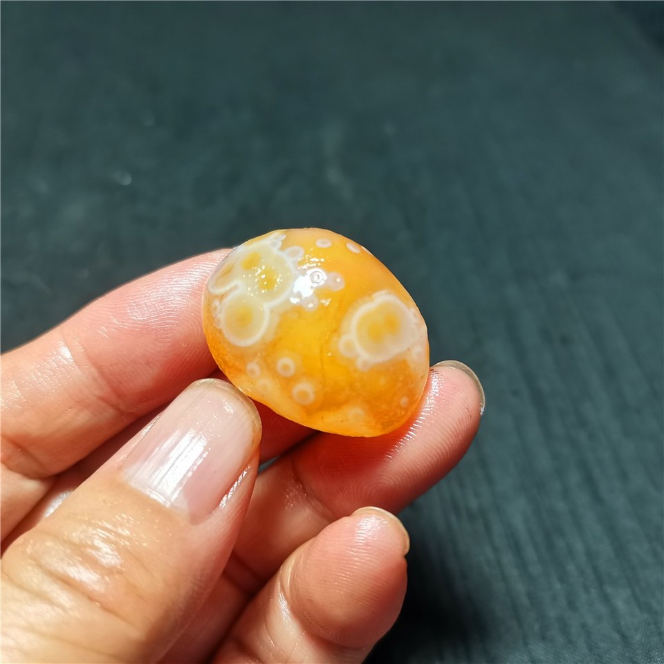 TOP 14.8G Natural Gobi Agate Eyes Agate Banded Agate stone Healing 172 ...