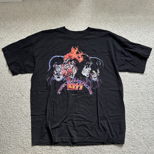 Vintage Cronies KISS Psycho Circus 1998 Concert T Shirt Size XL Unworn ...