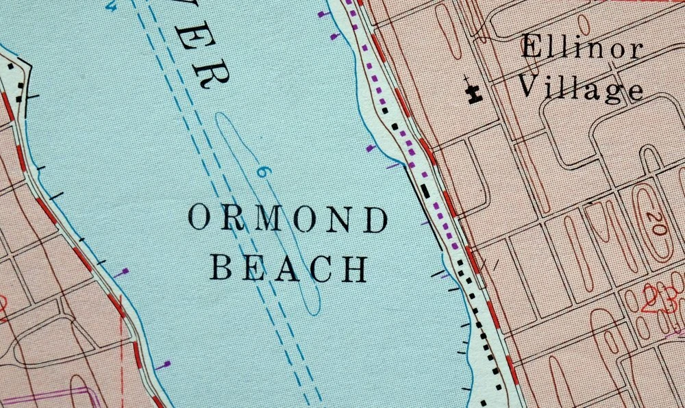 Map Of Ormond Beach Area