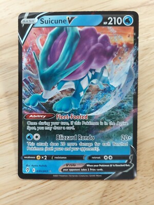 Suicune V 031/203 Evolving Skies NM Ultra Rare Pokemon Card | eBay