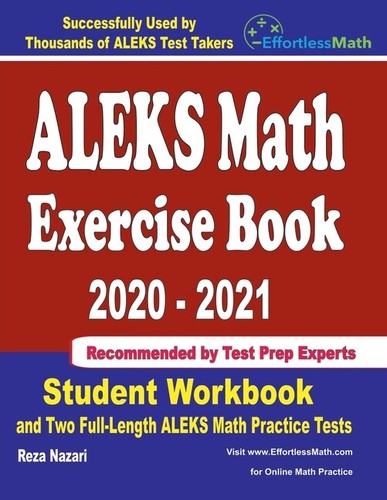 Libro de ejercicios de matemáticas Aleks 2020-2021: libro de ejercicios ...