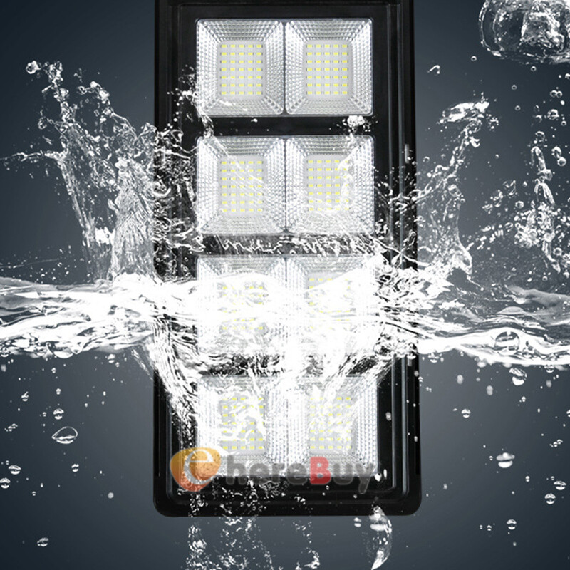 Solar Wall Lights Pathway Motion Sensor 1600W LED Bulb Outdoor Lamps ...