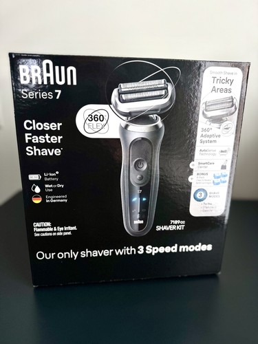 Braun Series 7 7189cc Electric Razor Shaver Kit for Men Bonus Pack NEW ...