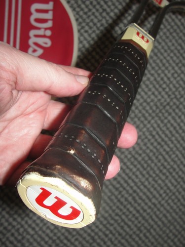 Vintage Wilson T3000 Metal Tennis Racket Red Trim with Red & White ...