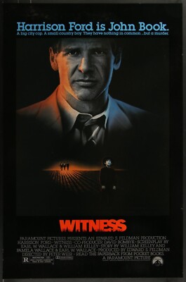 Witness (1985) Original Movie Poster Rolled 27x40 | eBay