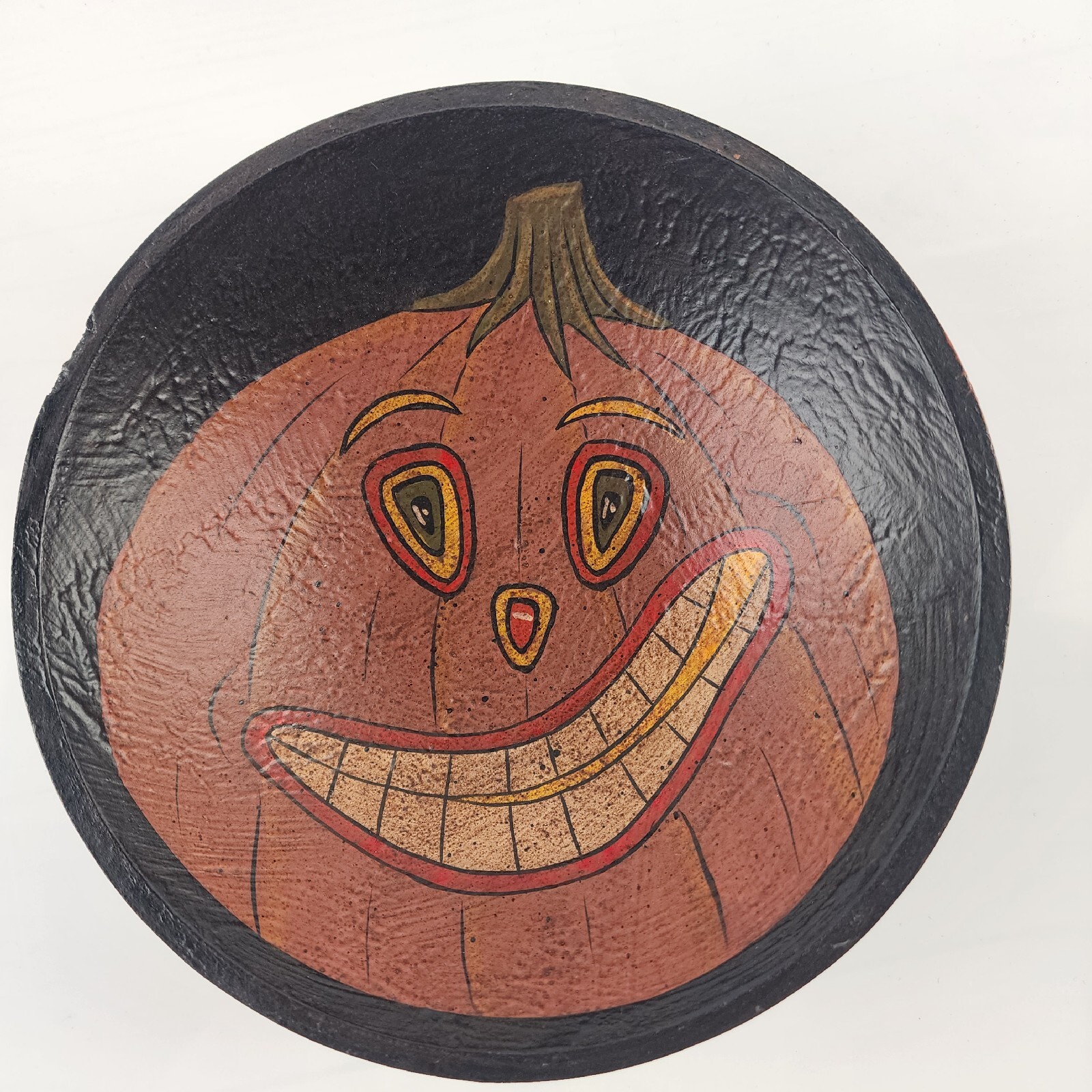 Vintage David DOUGH BOWL Primitive Jack-O-Lantern Barn Star RARE 8" | eBay