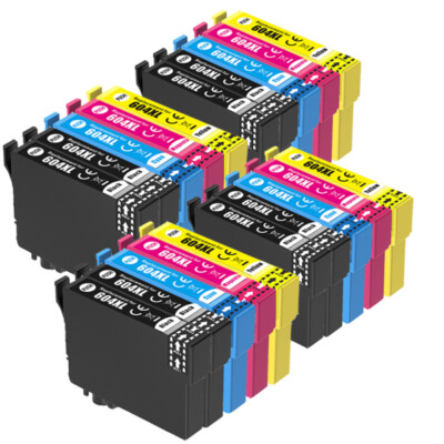 20 Ink Cartridge For Use in Epson XP-2200 XP-2205 XP-3200 XP-3205 WF ...