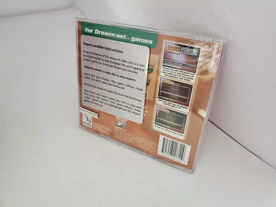 interact GameShark Cheats 'N Codes Volume 1 for Dreamcast CIB Complete ...