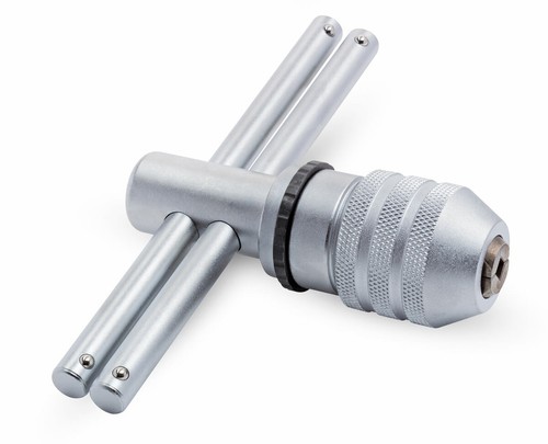 Eastwood Adjustable Ratcheting Thread Tap Wrench Dual T-Handle Dual ...