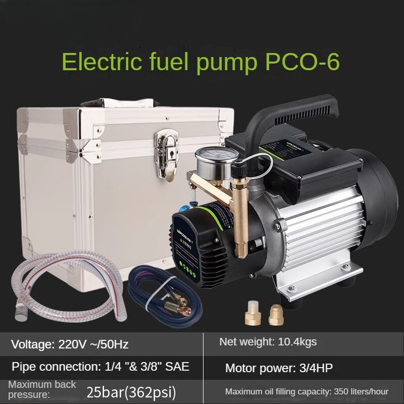 Central Air Conditioning Screw Machine Manual Electric Fuel Pump ...