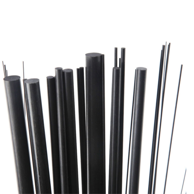 Carbon Fibre Rods Strips 200mm 400mm Lengths 1 1.5 2 2.5 3 4 5 6 8 mm ...