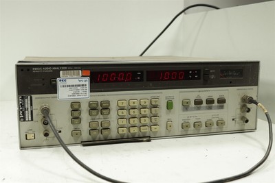 HP Agilent 8903B Audio Analyzer 20Hz - 100kHz Partially Tested Good ...