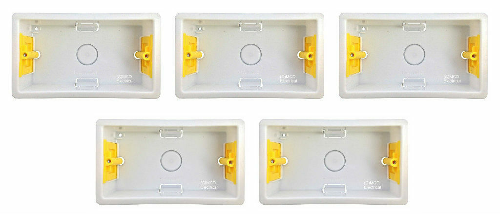 5 x Dry Lining "Fast Fix" Box Double 2 Gang 35mm Deep | eBay UK