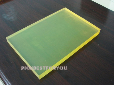1pc Polyurethane PU Elastic Sheet Plate 250mm*250mm, Thickness=10mm # ...