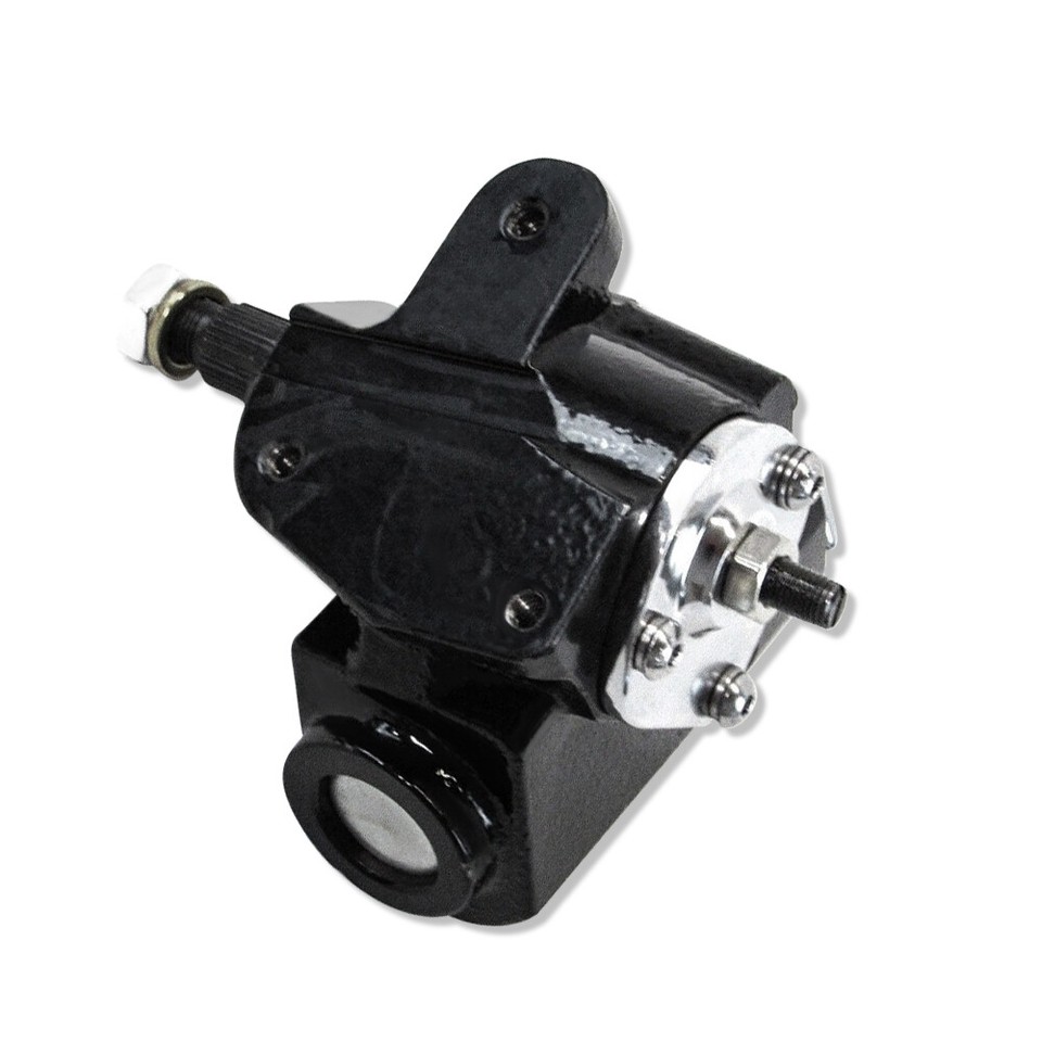 Universal Reverse Corvair Steering Box 20:1 Ratio 3 Holes Black Hot ...