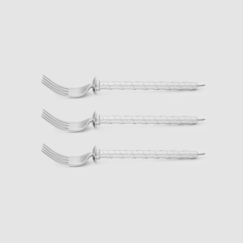Nuflaat Cutlery Candle Fork 3P Set | eBay UK