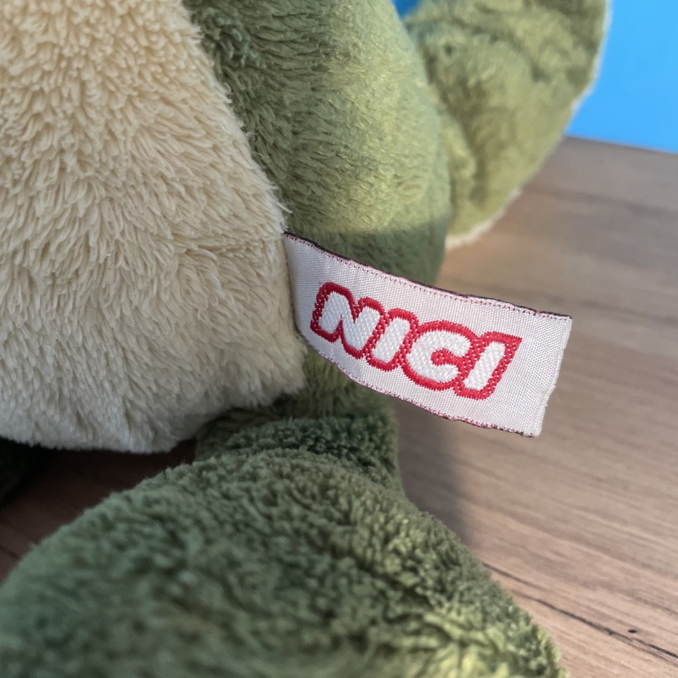 NICI Crocodile Soft Toy green plush 10" tall | eBay UK