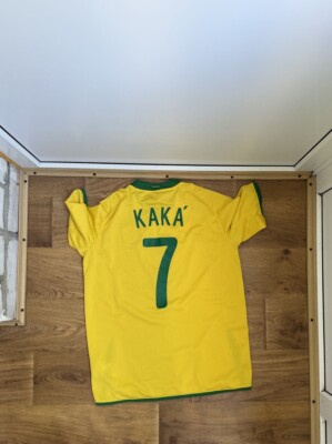 Ricardo KAKA #10 Brazil Soccer Jersey Men Size M Medium 2008 2010 BLOCK ...
