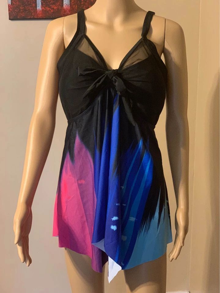 LAPA Womens Plus Size 2 Piece Bathing Suit Tankini Swimsuit | eBay