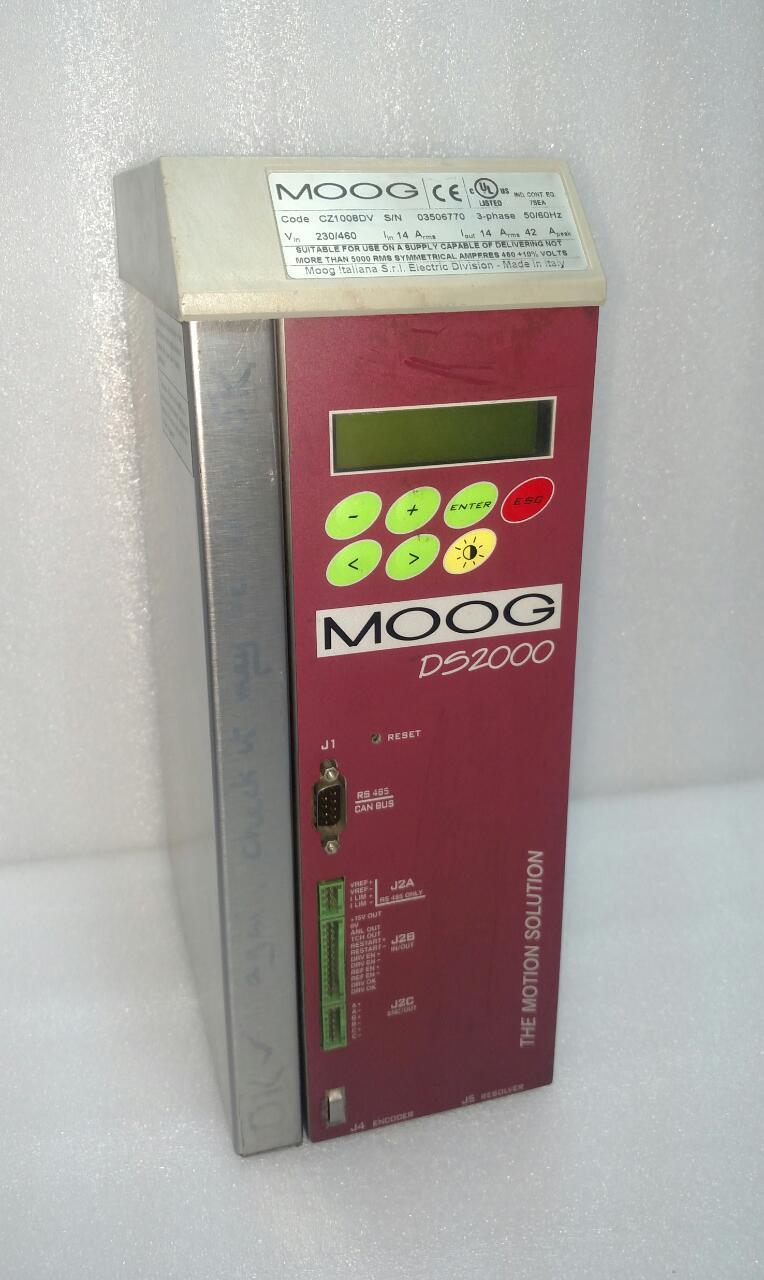 MOOG CZ1008DV Servo Drive DS2000 3-Phase 50/60Hz | eBay