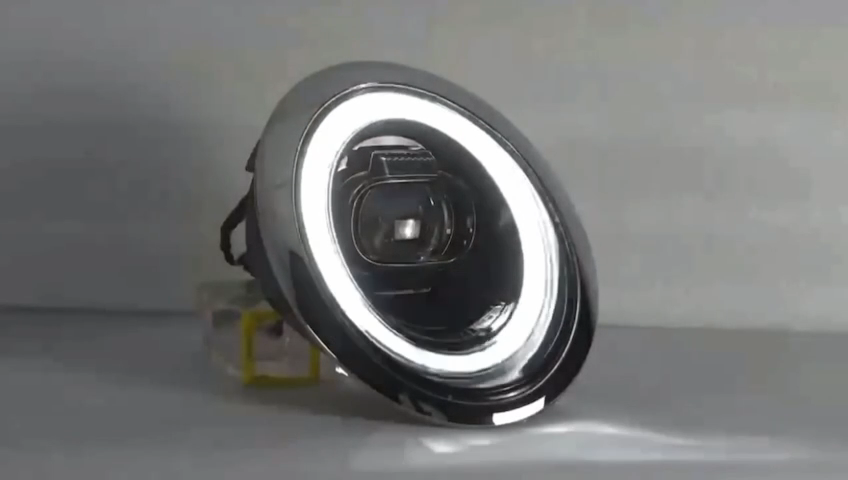 R53 MINI Cooper S JCW LED Halo Projector Headlights 2002 - 2006 RHD LHD ...
