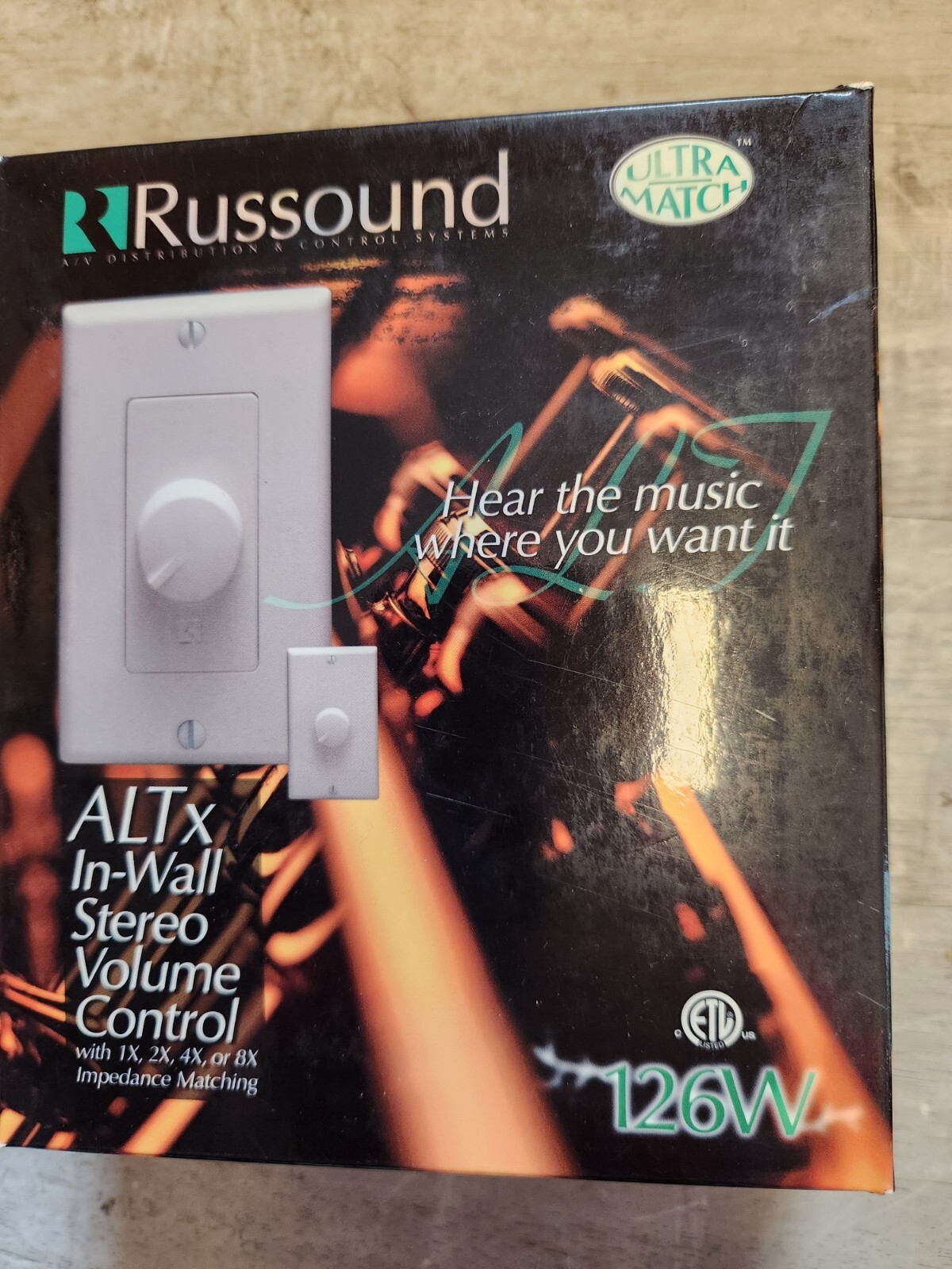 Russound ALTx-2D Almond In Wall Decora Stereo Volume Control | eBay