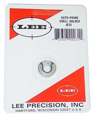 Lee Auto Prime Hand Priming Shell Holder 21 Steel Material 90031 | eBay