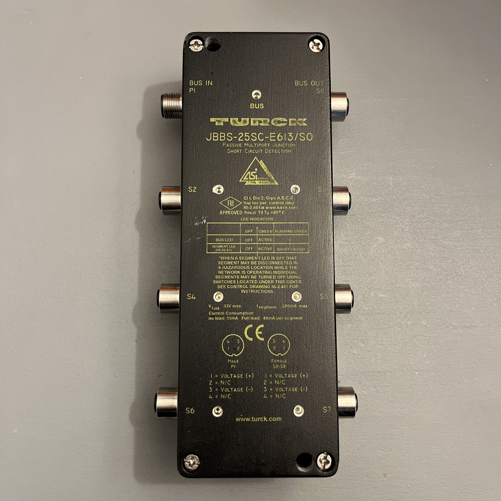 TURCK JBBS-25SC-E613/SO / JBBS25SCE613SO () for sale online | eBay