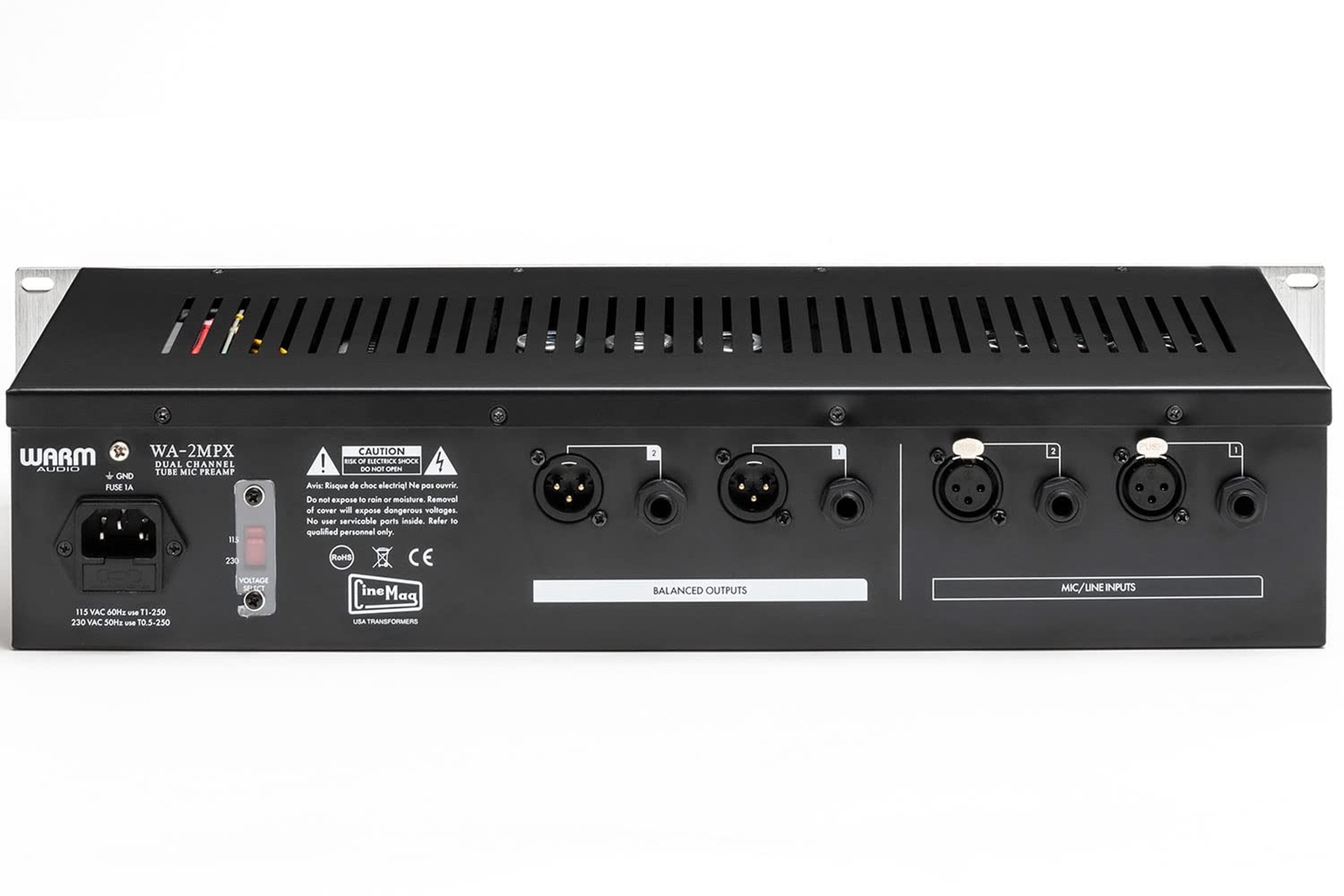 Warm Audio WA-2MPX Dual-Channel Tube Mic Preamp | eBay