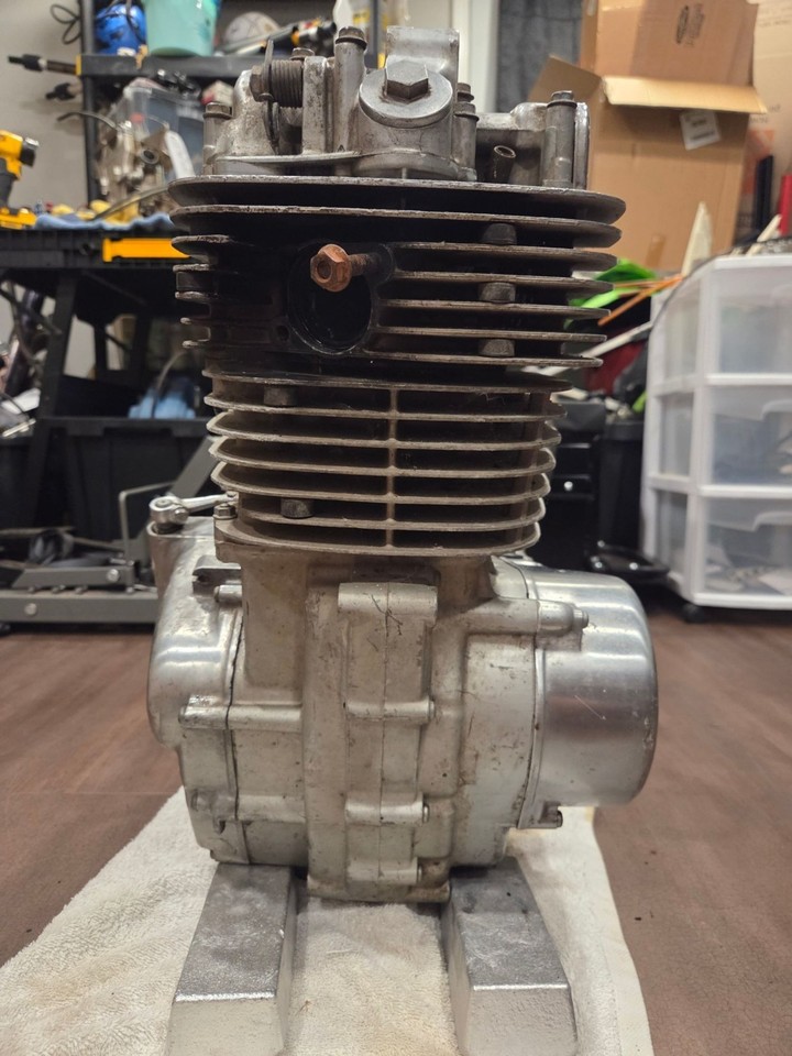 Suzuki GN400 Engine Assembly GN 400-117752 396cc Complete Vintage Motor ...