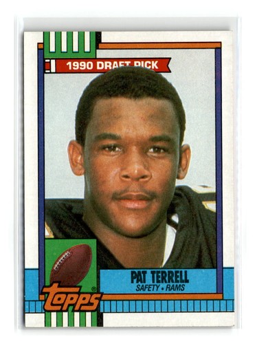 1990 Topps - #67b - Pat Terrell RC - Los Angeles Rams | eBay