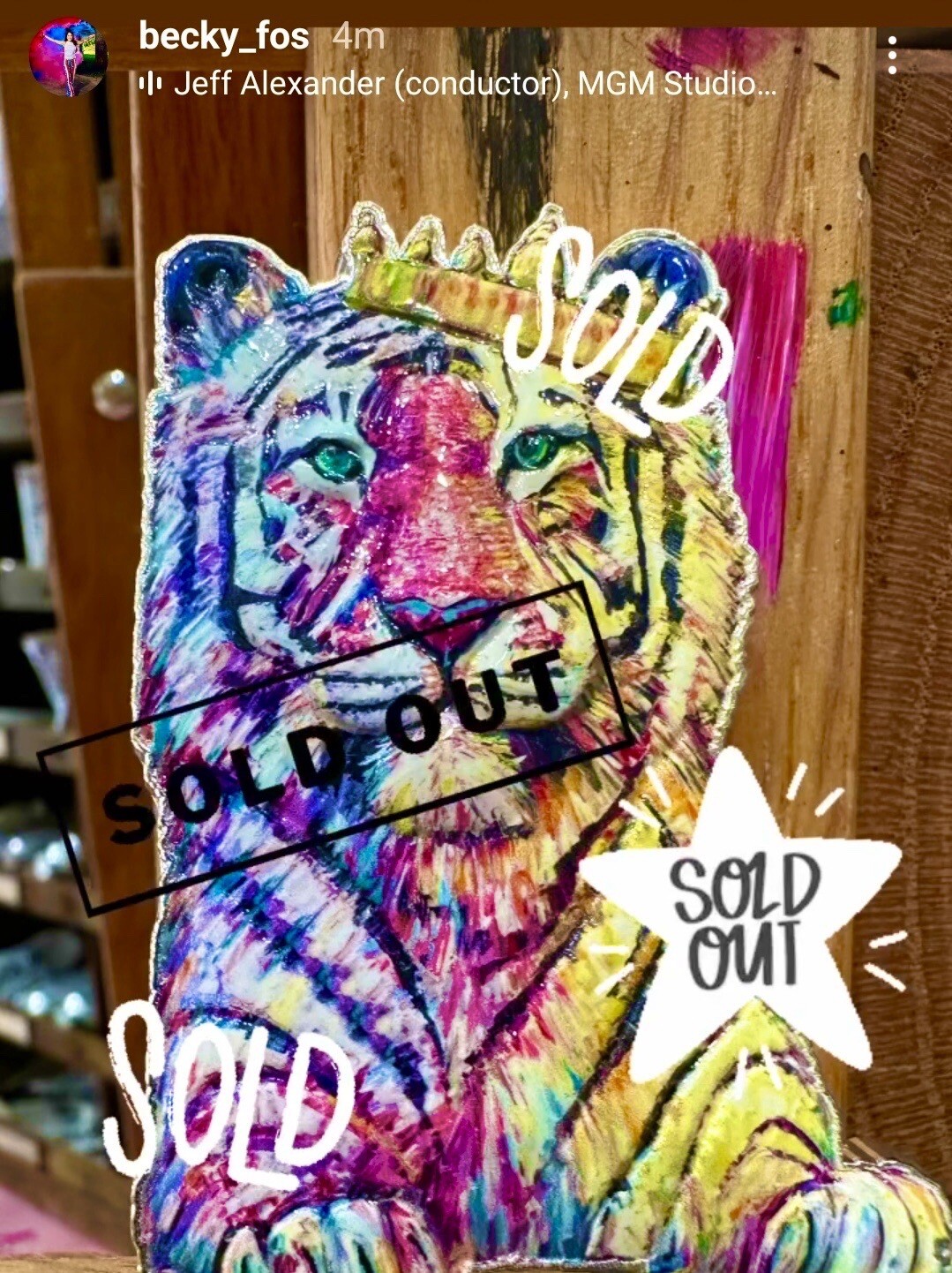 Becky Fos Artistry Doubloon Coin Mardi Gras New Orleans Bienville LSU ...