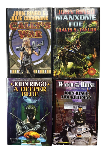 John Ringo - Lot of 4 Hardcover Military Sci Fiction - Baen Books First ...