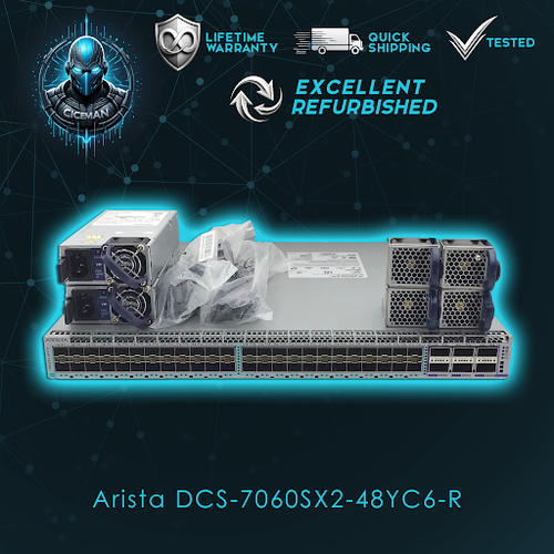 Arista DCS-7060SX2-48YC6-R 48x 25GbE SFP and 6x 100GbE QSFP-Lifetime ...