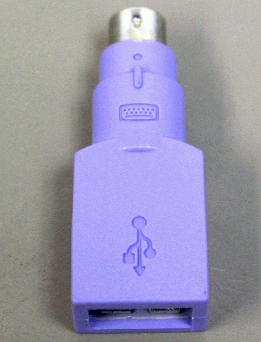 Ps2 To Usb Active Keyboard And Mouse Adapter