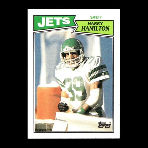 Harry Hamilton 1987 Topps Rookie New York Jets #141 R326G 10 | eBay