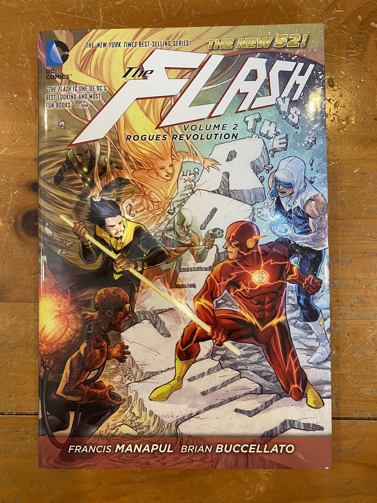 The Flash Vol 2 HC (DC Comics, 2013) by Manapul & Buccellato | eBay